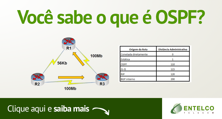 Roteamento OSPF por que é interessante aplicar? - Blog ENTELCO TELECOM